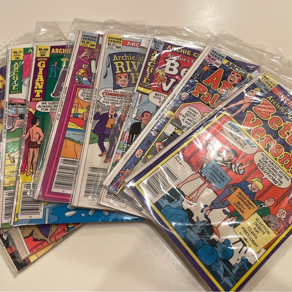 Archie Series | Other | Vtg Vintage Archie Comics Lot Of 9 9741983 ...